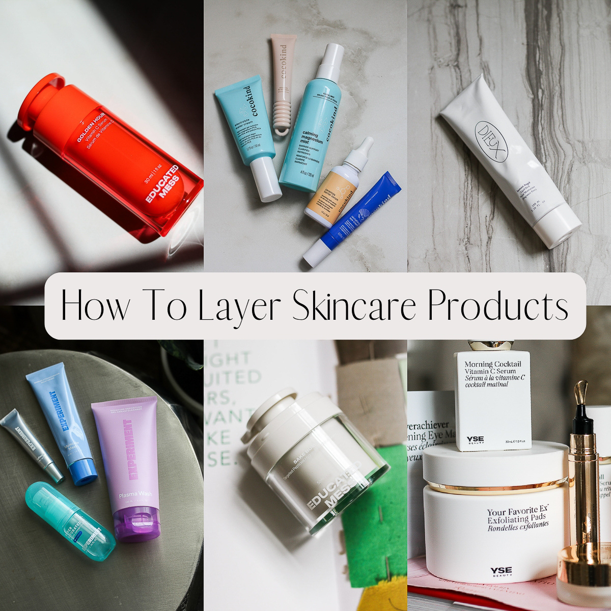 Skincare Tips Everyone Can Use: How To Layer Skincare Products ...